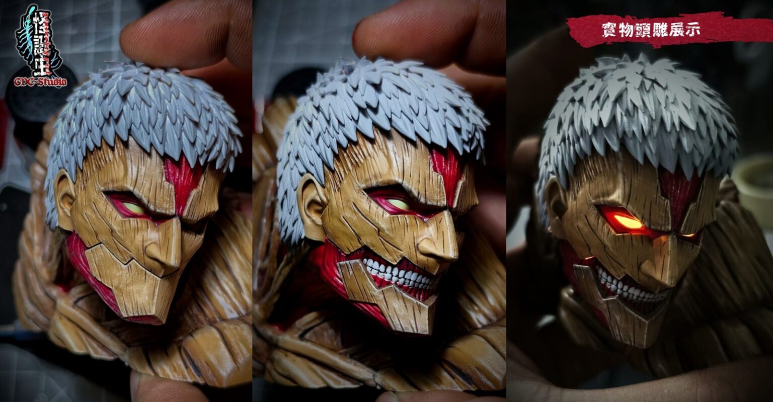 Armored Titan x Jaw Titan - Attack on Titan - CDC studio - Monkey Hobby ...