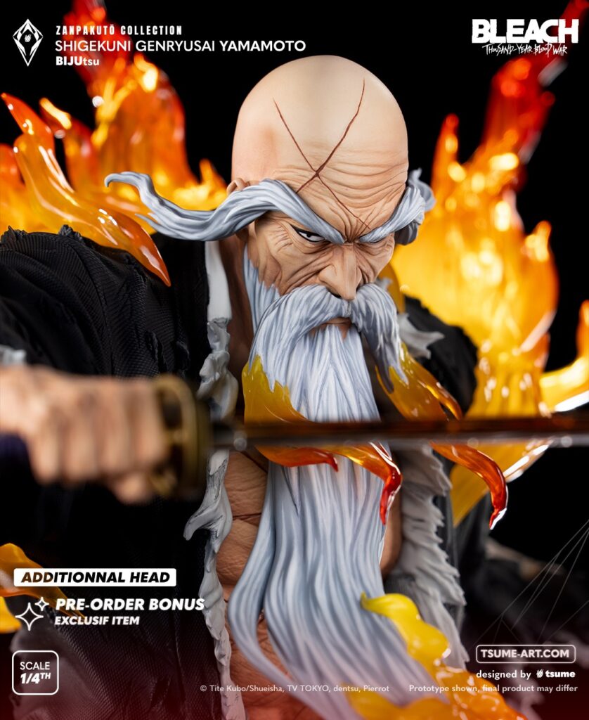 Shigekuni Genryusai Yamamoto - Bleach - Tsume Bijutsu - Monkey Hobby ...