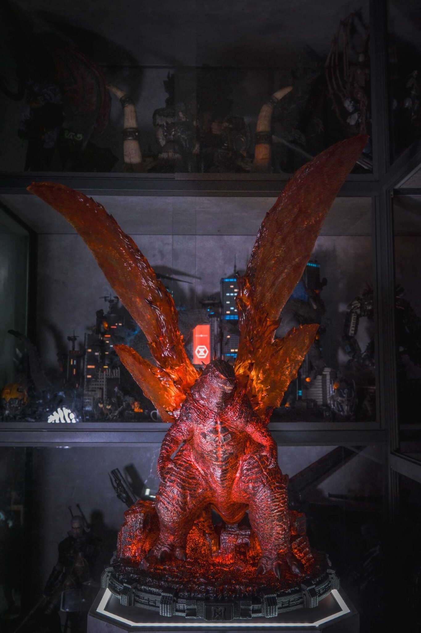 Burning Godzilla - Spiral Studio - Monkey Hobby since 2017