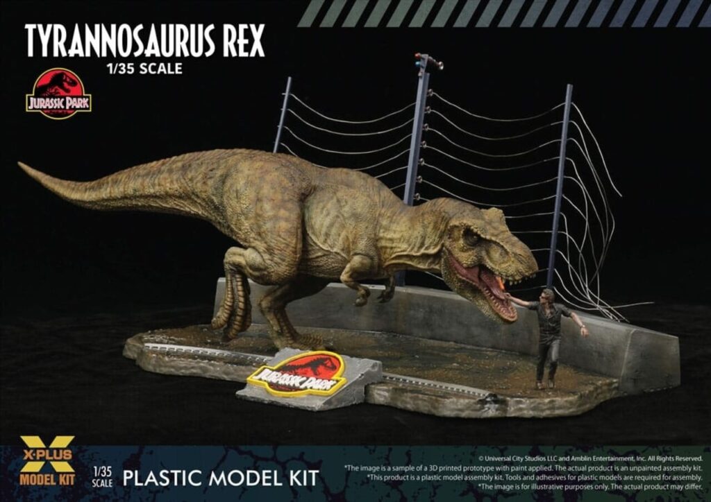 T-Rex x Spinosaurus - Jurassic Park - XPlus - Monkey Hobby since 2017
