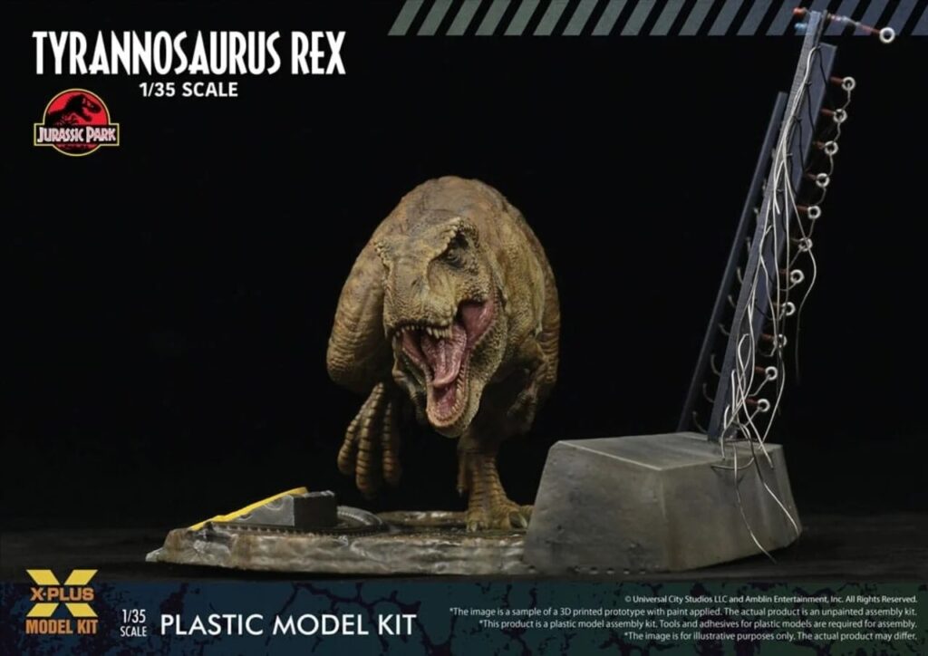 T-Rex x Spinosaurus - Jurassic Park - XPlus - Monkey Hobby since 2017