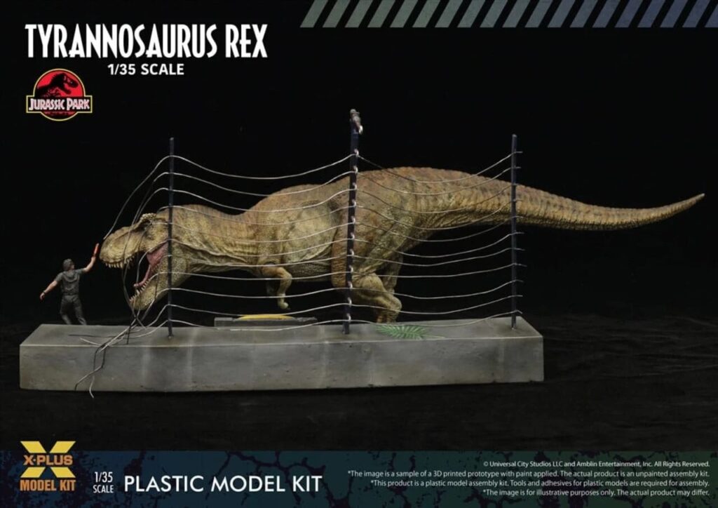 T-Rex x Spinosaurus - Jurassic Park - XPlus - Monkey Hobby since 2017