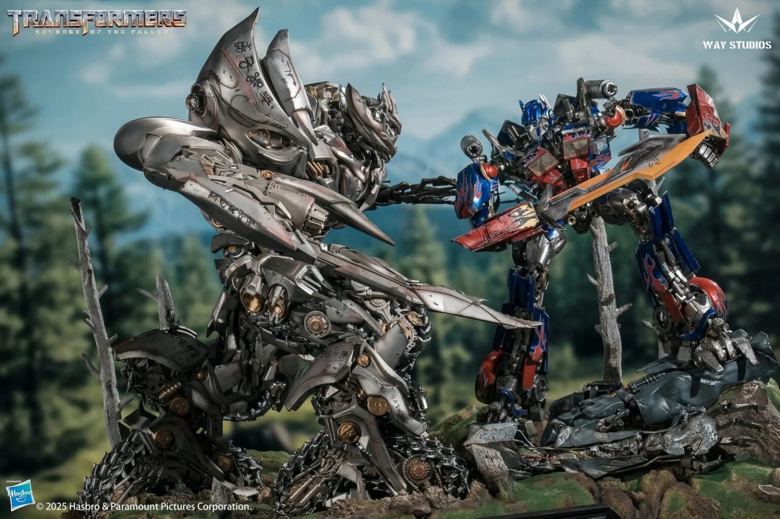 Optimus vs Megatron - Transformers - Way - Monkey Hobby since 2017