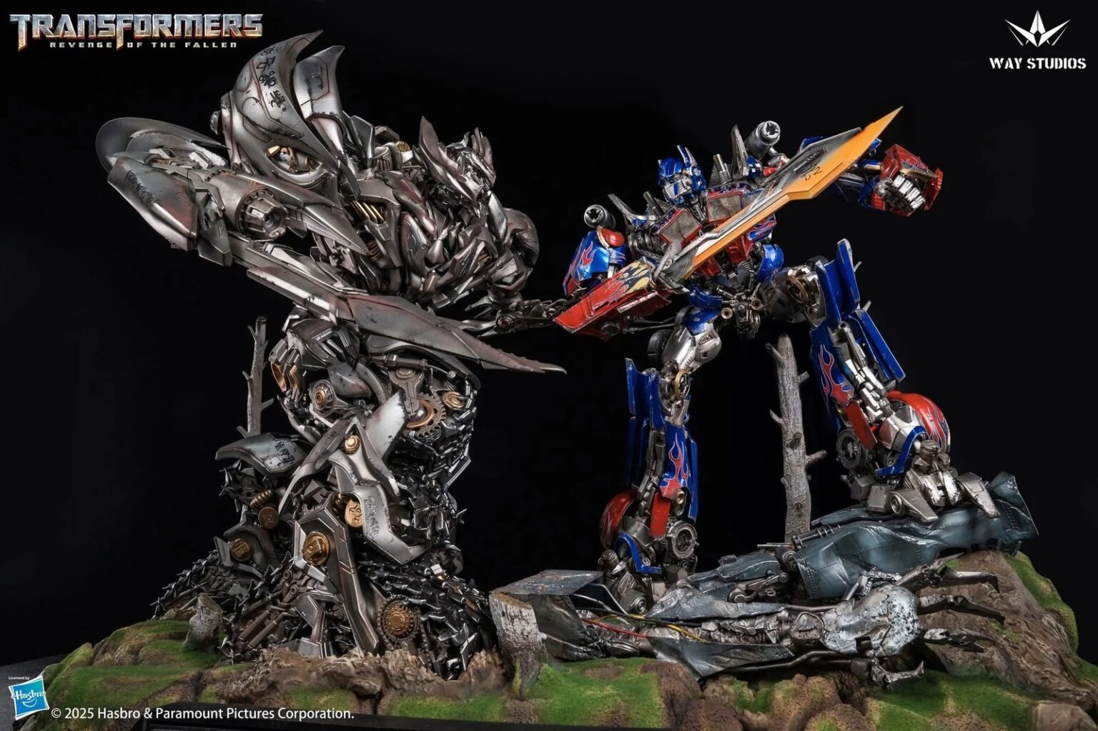 Optimus vs Megatron - Transformers - Way - Monkey Hobby since 2017