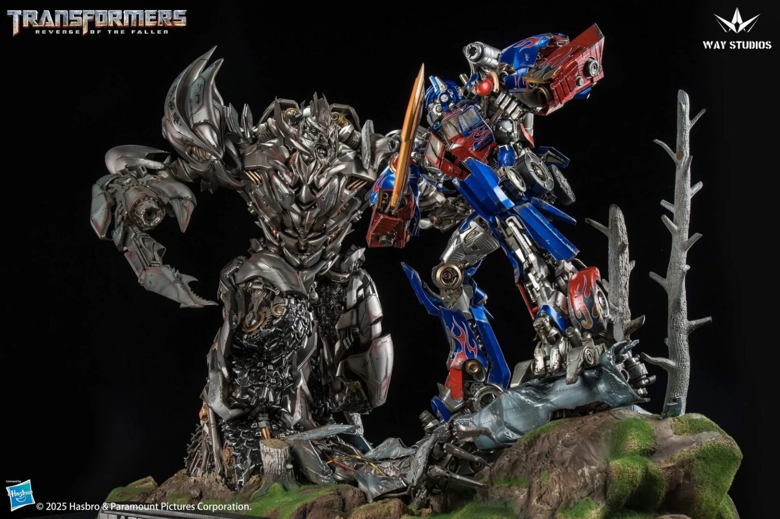 Optimus vs Megatron - Transformers - Way - Monkey Hobby since 2017