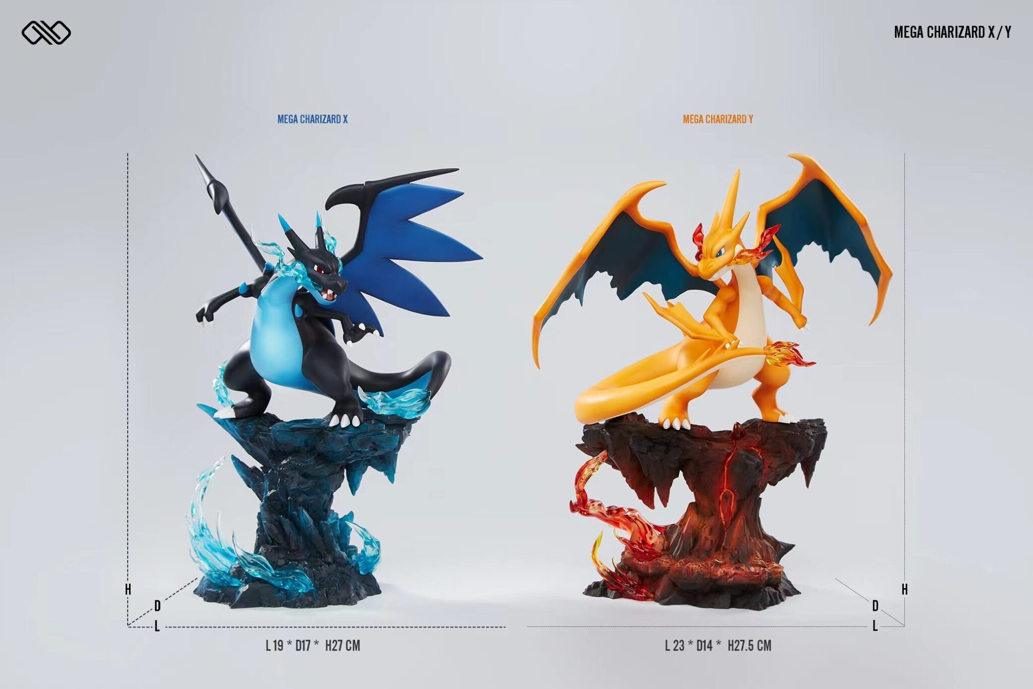 Mega Charizard X x Y - Pokemon - Infinite - Monkey Hobby since 2017