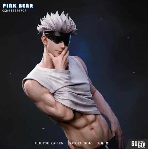 Gojo Satoru - Jujutsu Kaisen - Pink Bear - Monkey Hobby since 2017