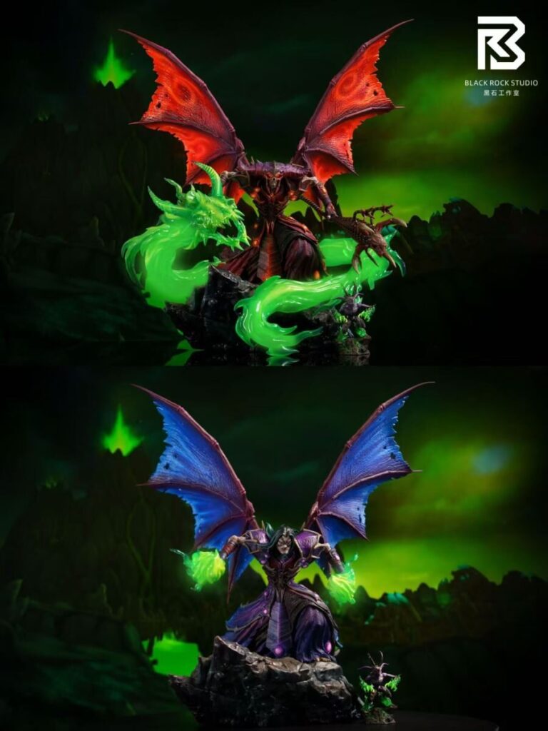 World of Warcraft - Forsaken Warlock - Black Rock - Monkey Hobby since 2017