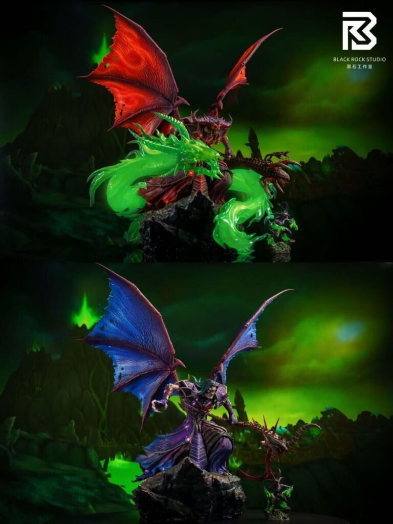 World of Warcraft - Forsaken Warlock - Black Rock - Monkey Hobby since 2017