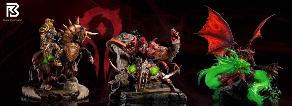 World of Warcraft - Forsaken Warlock - Black Rock - Monkey Hobby since 2017