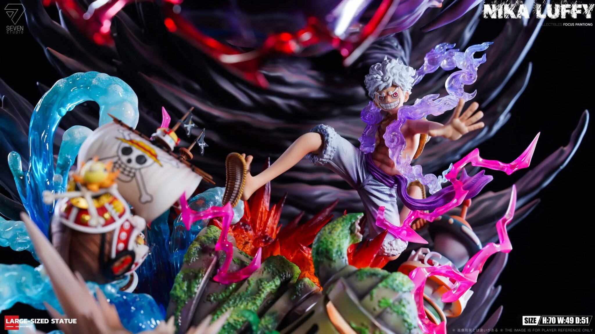 One Piece - Luffy Nika - Seven studio - Monkey Hobby since 2017