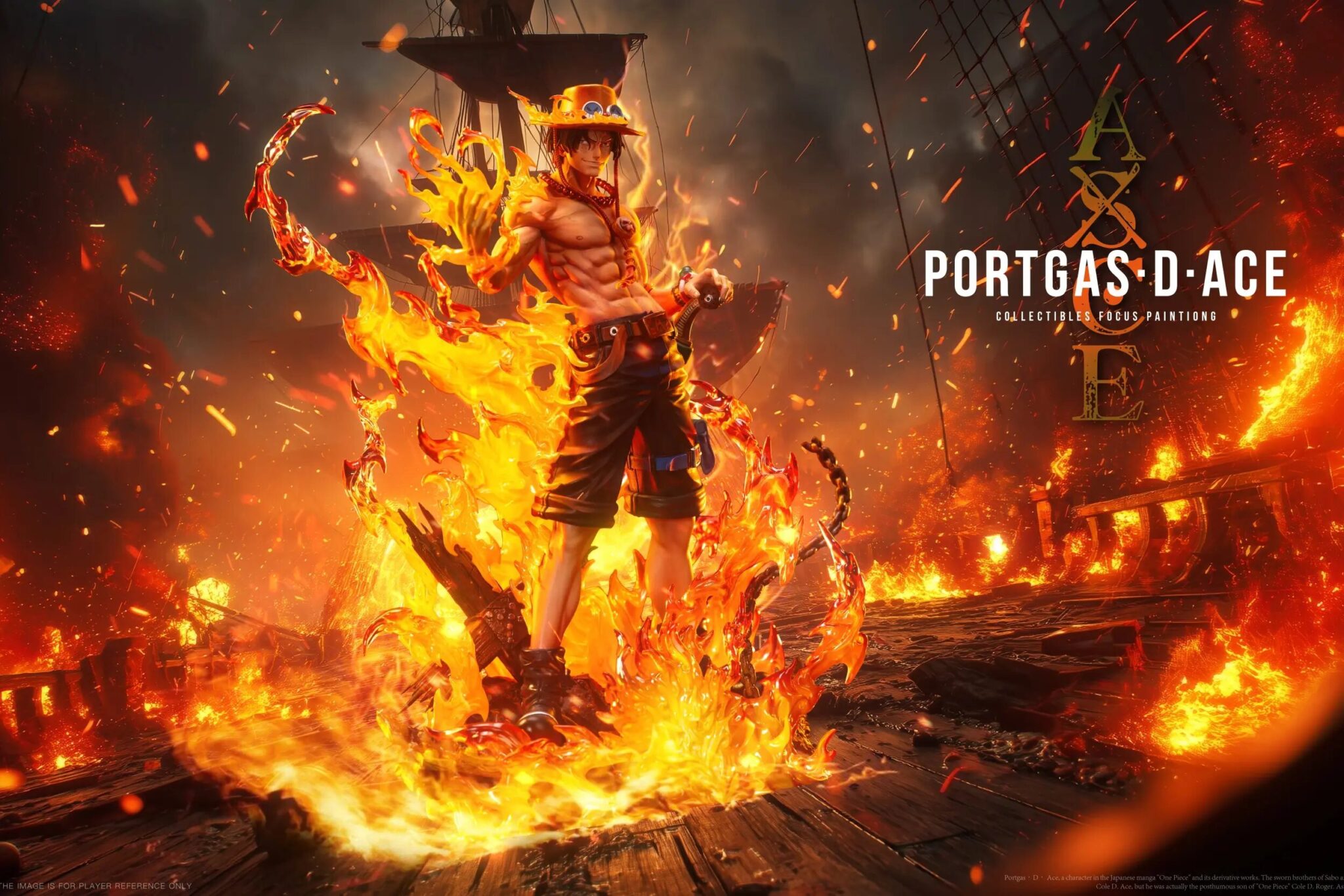 One Piece - Port Gas D. Ace - SY Studio - Monkey Hobby since 2017