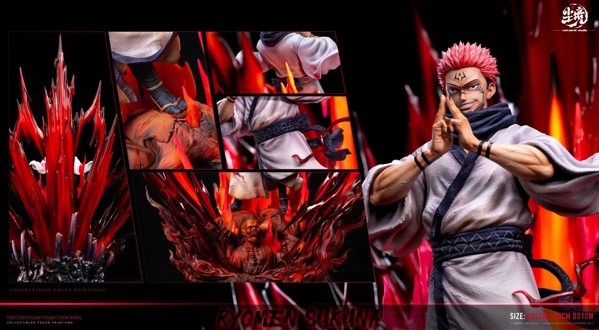 Jujutsu Kaisen - Ryomen Sukuna - Real World Studio - Monkey Hobby since ...