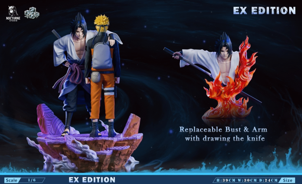 Naruto & Sasuke - Nocturne x Ice studio - Monkey Hobby since 2017