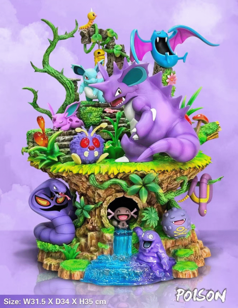 Pokemon - Poison Type - Egg studio - Monkey Hobby since 2017