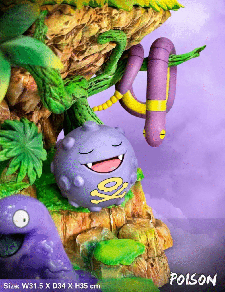 Pokemon - Poison Type - Egg studio - Monkey Hobby since 2017