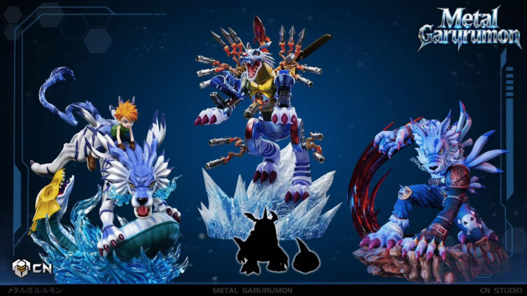 Digimon - Metal Garurumon - CN studio - Monkey Hobby since 2017