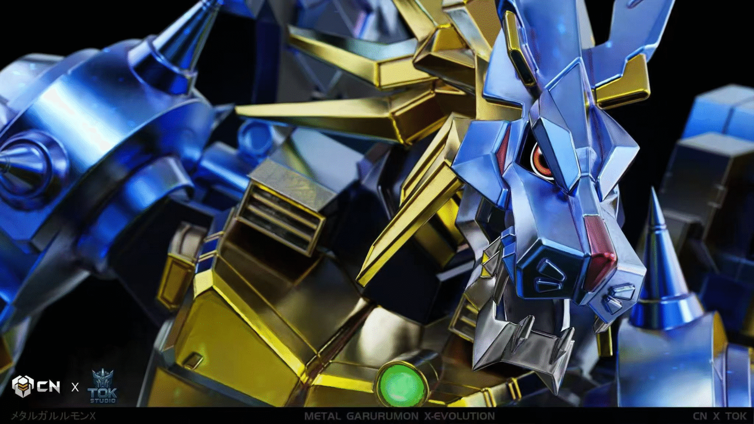 Digimon - Metal Garurumon - CN x Tok - Monkey Hobby since 2017