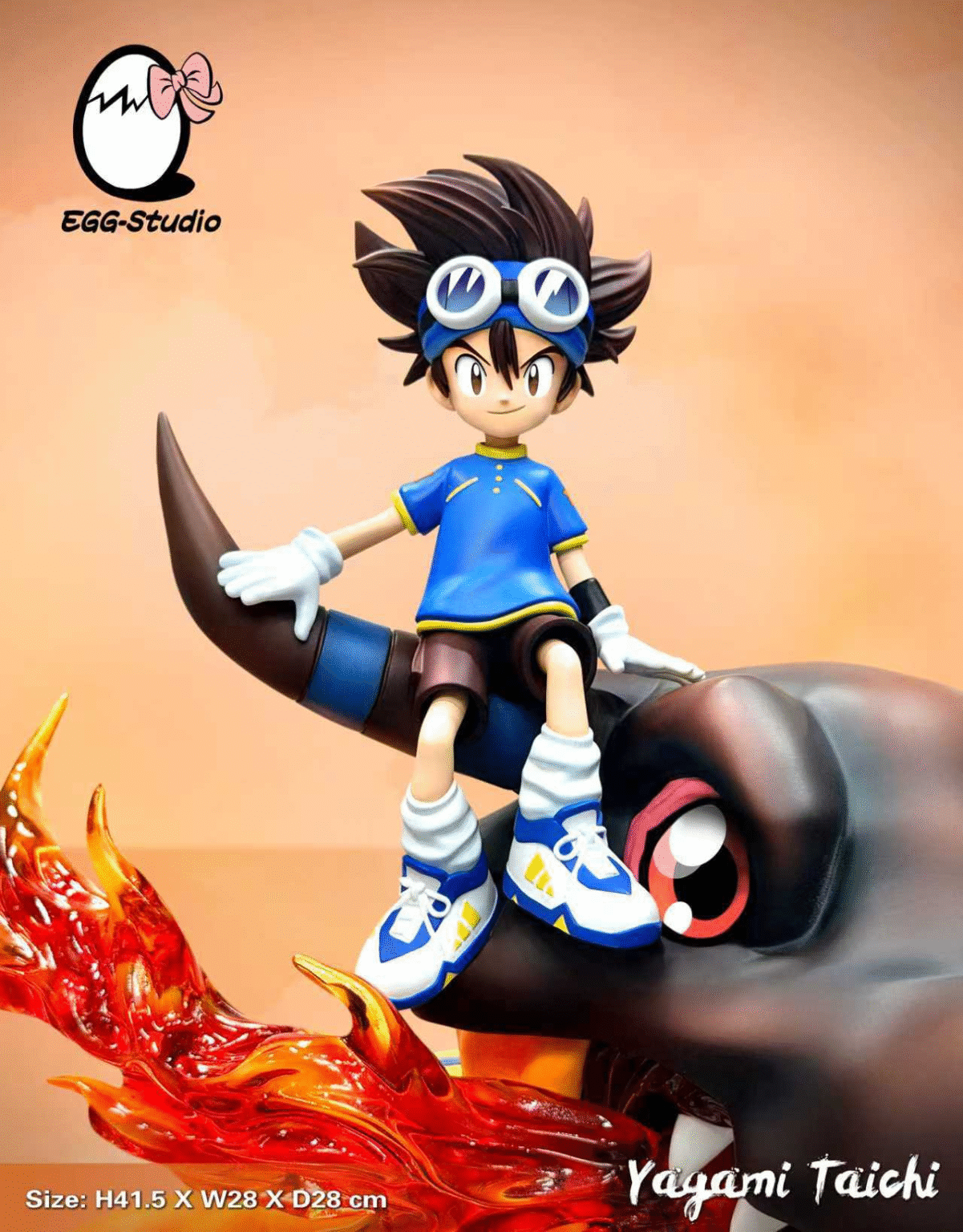 Digimon - Yagami Taichi x Greymon - Egg - Monkey Hobby since 2017