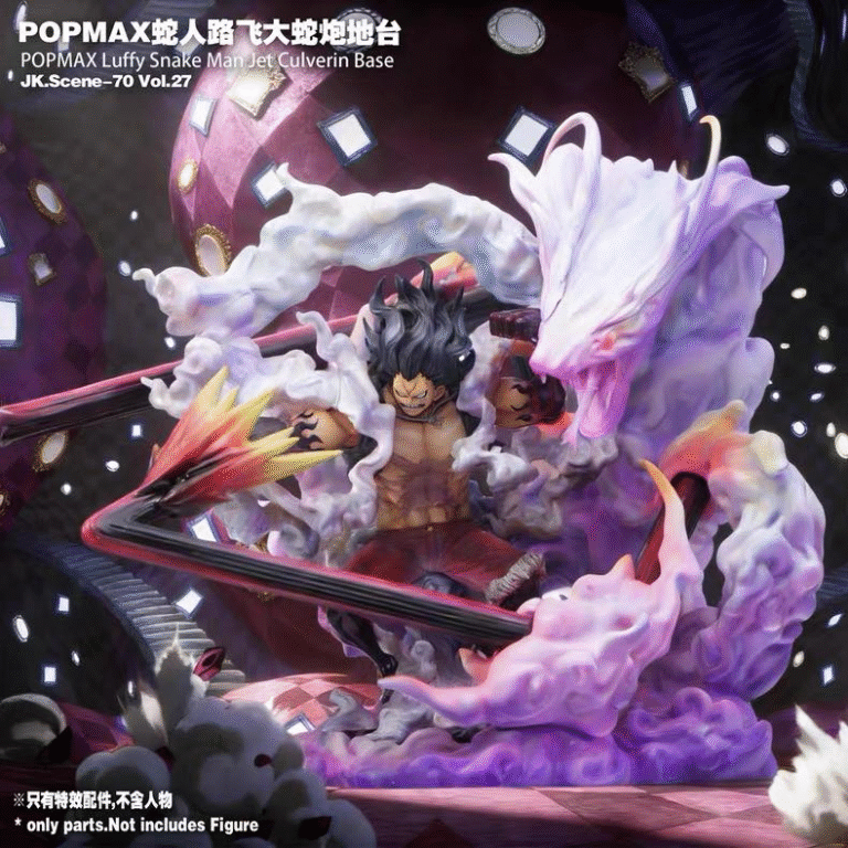 One Piece - Luffy Snakeman base - Jacksdo - Monkey Hobby since 2017