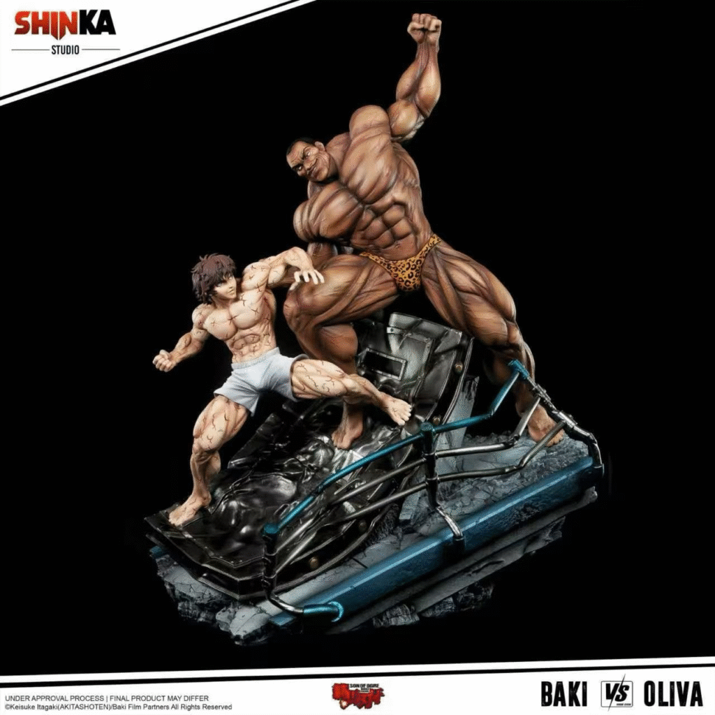 Baki Hanma - Baki vs Oliva - ShinKA - Monkey Hobby since 2017