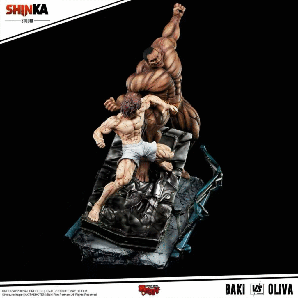 Baki Hanma - Baki vs Oliva - ShinKA - Monkey Hobby since 2017