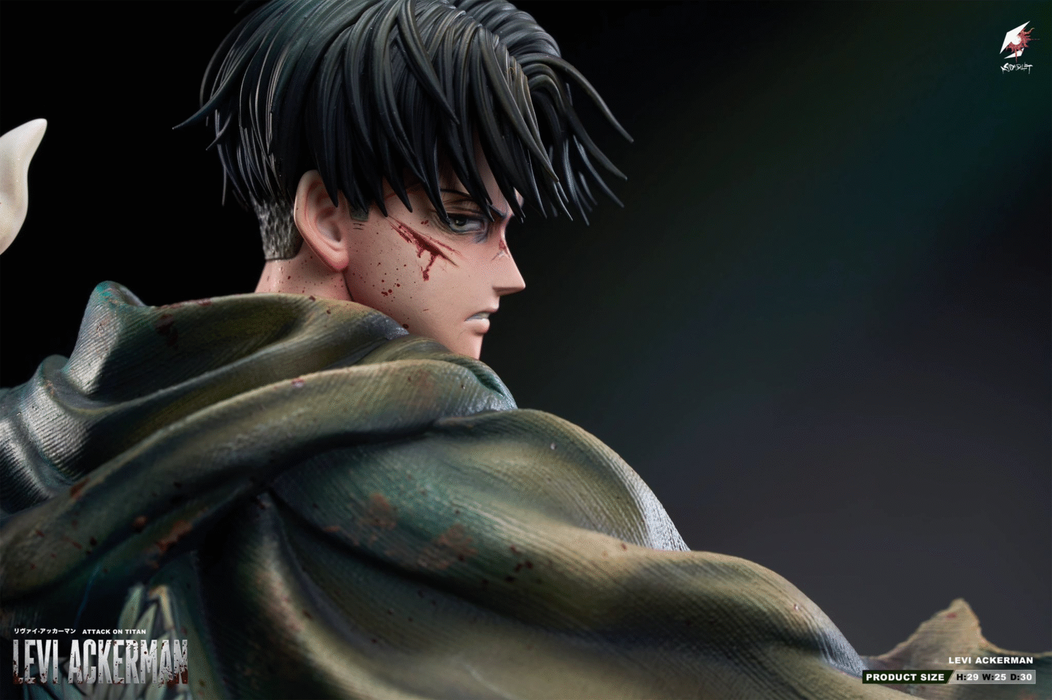 Attack on Titan - Levi Ackerman - King - Monkey Hobby since 2017