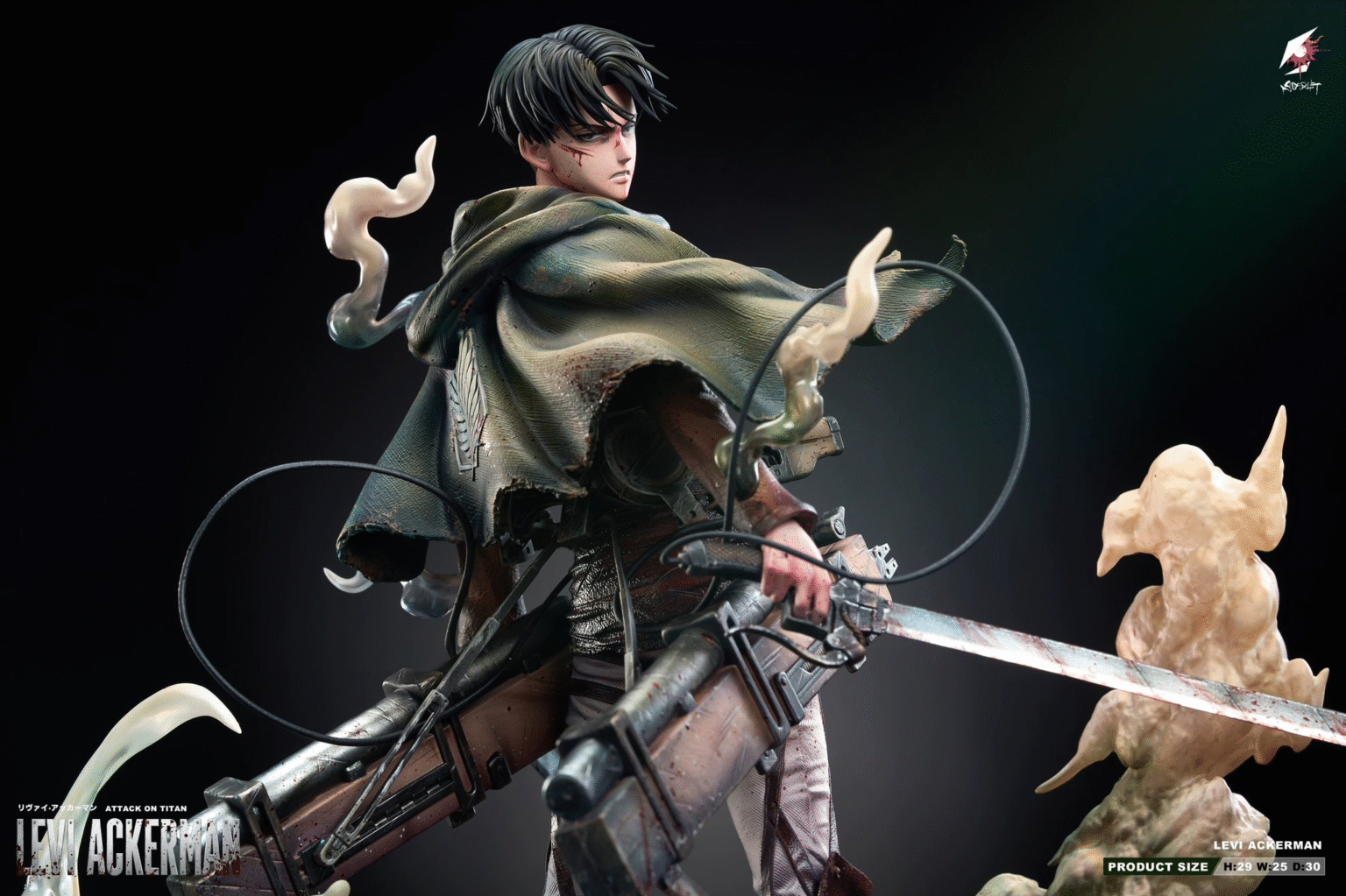 Attack on Titan - Levi Ackerman - King - Monkey Hobby since 2017